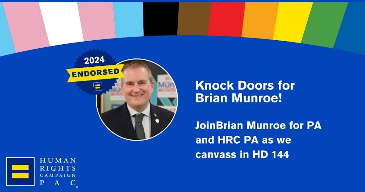 Canvassing with Rep. Brian Munroe in HD144 · Mobilize